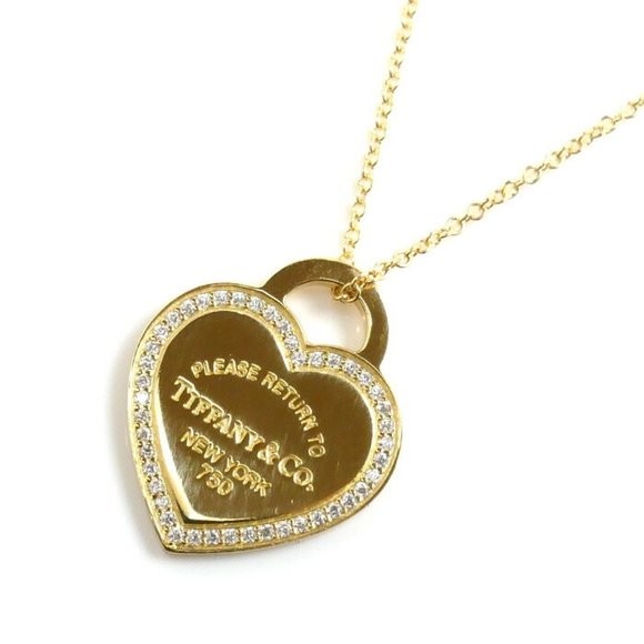 Tiffany & Co. | Jewelry | Tiffany Co Return To Heart Tag Diamond ...
